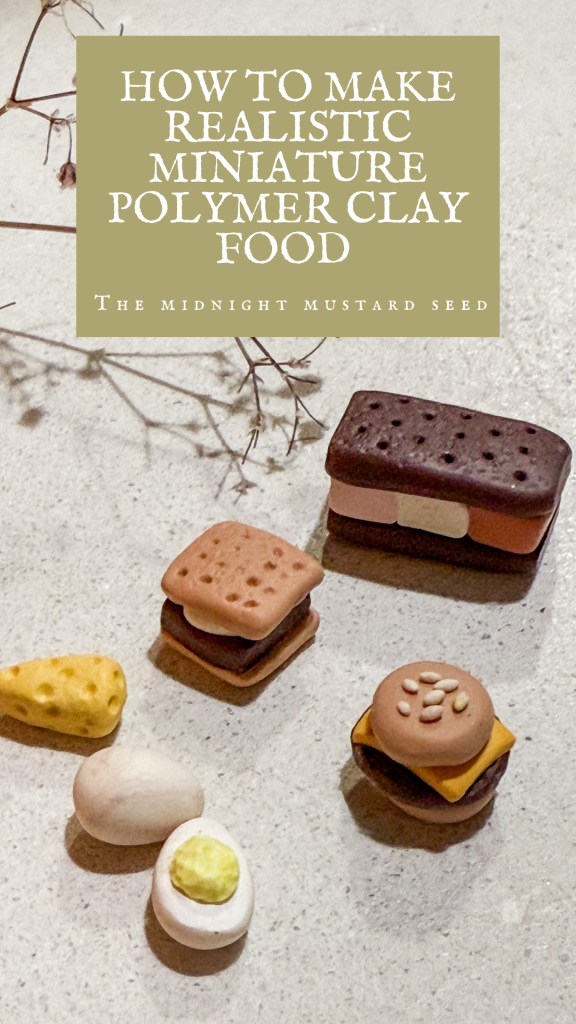 How To Make Realistic Miniature Polymer Clay Food - The Midnight ...